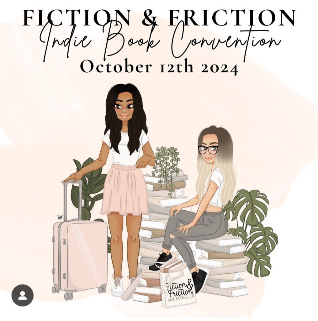 Fiction & Friction Indie Book Convention - Tash plus books